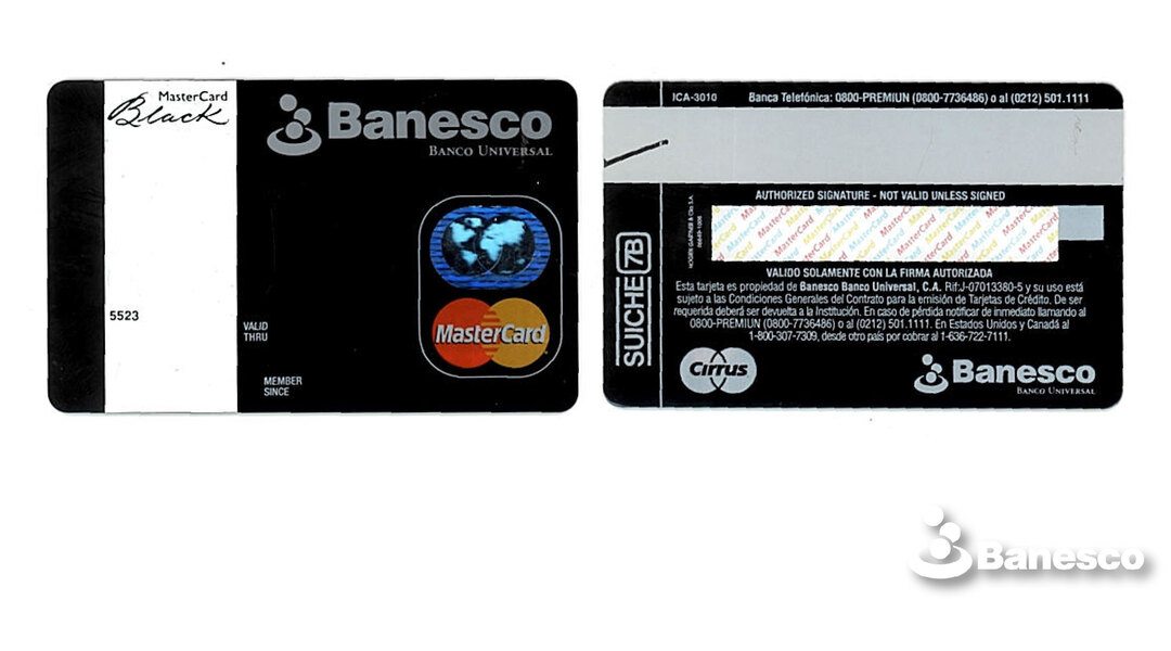 Tarjeta de Crédito MasterCard Black