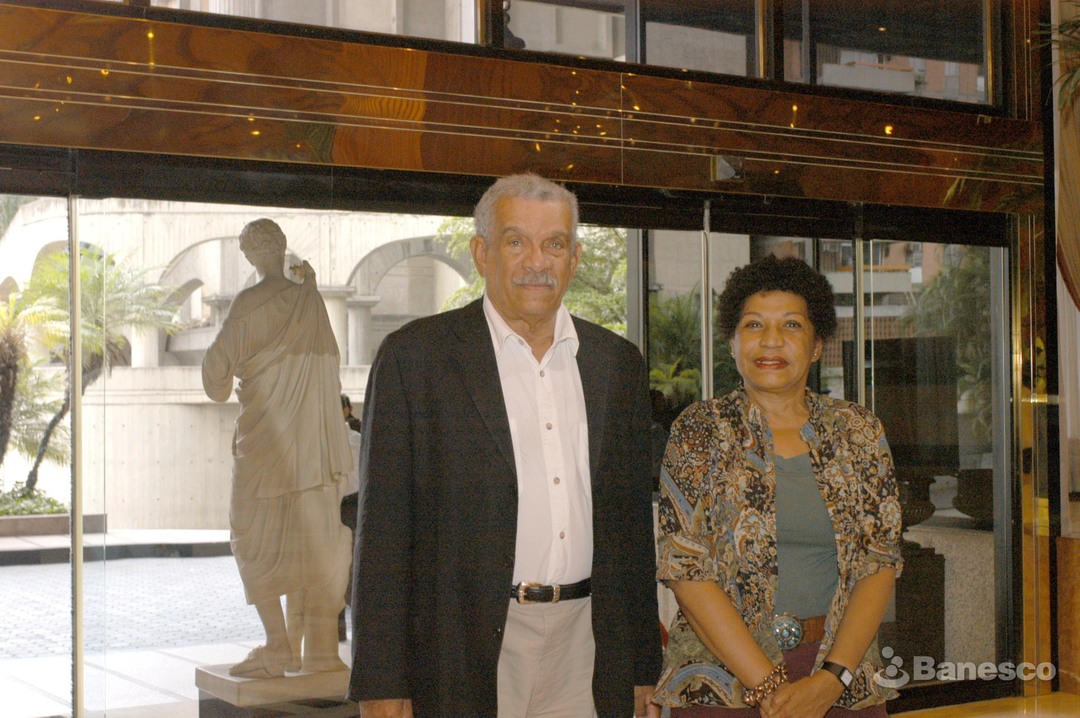 Derek Walcott y Margaret Ruth Walcott