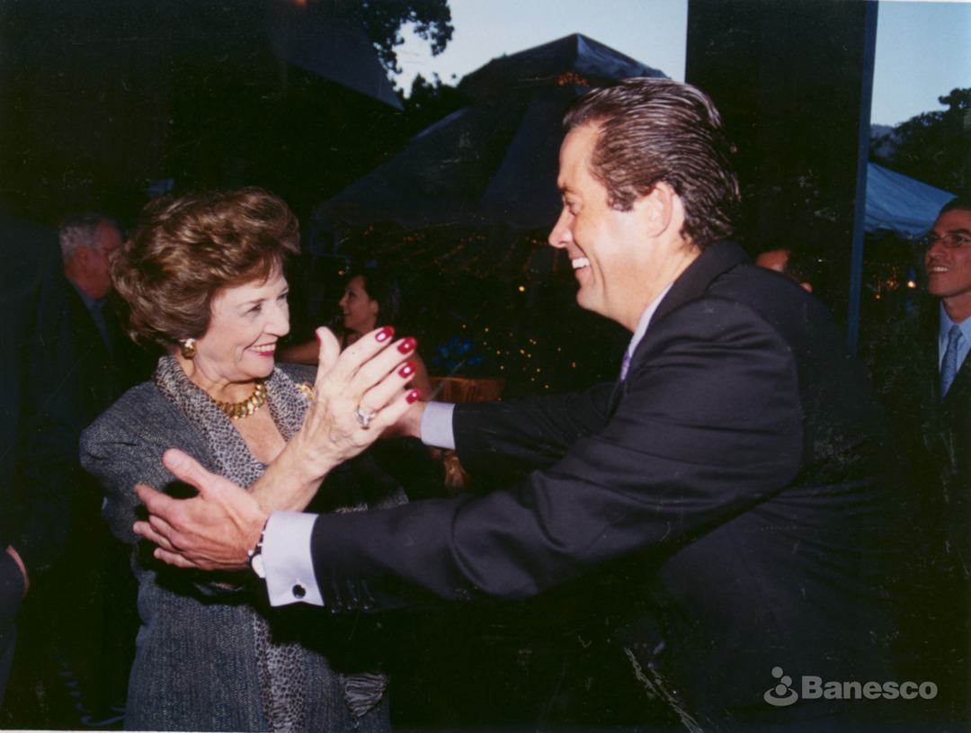 Flor Isava-Fonseca y Juan Carlos Escotet