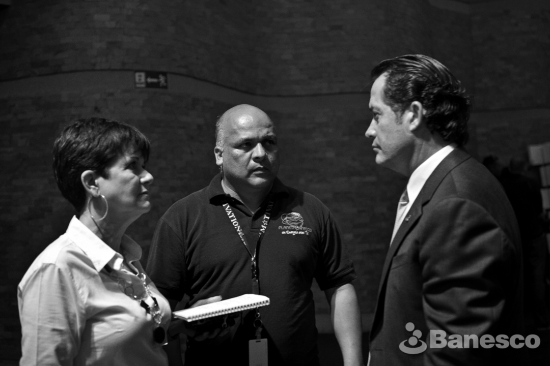 Juan Carlos Escotet y Norma Trejo