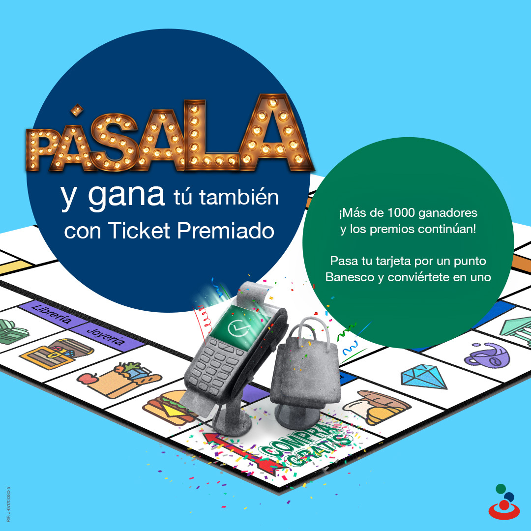 Ticket Premiado Pásala y Gana