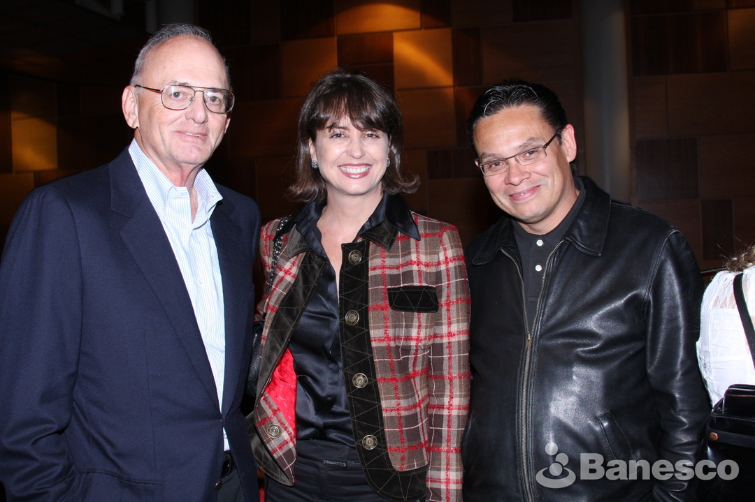 Oswaldo Cisneros, Mireya Blavia de Cisneros y César Prato