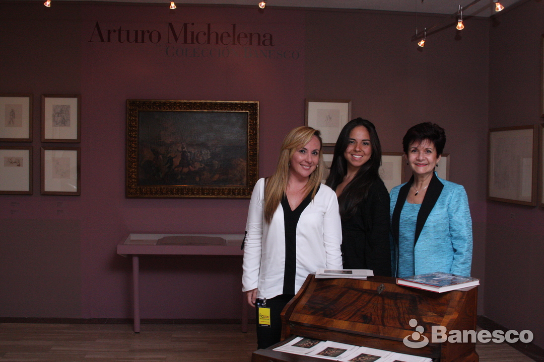 Norma Trejo junto a Colaboradoras Banesco