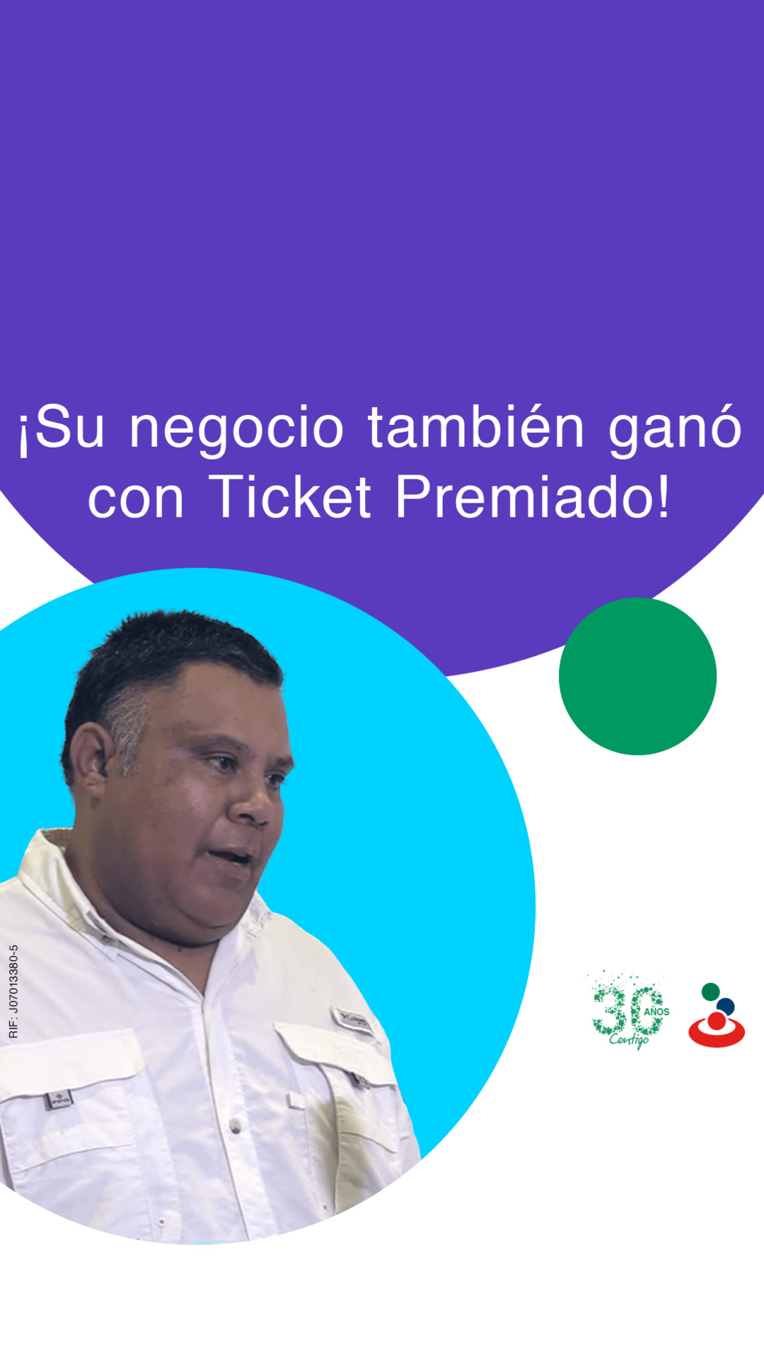 ¡Su negocio también ganó con ticket Premiado!
