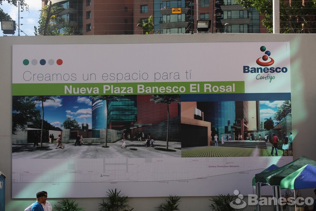 Inauguración Plaza Banesco El Rosal