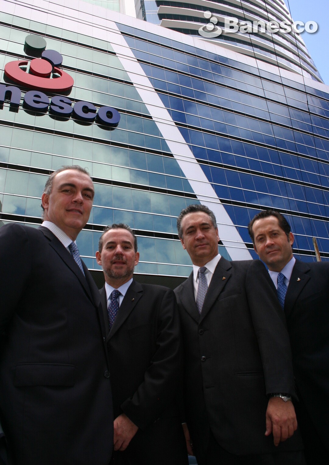 Luis Xavier Lujan, Alberto de Armas, Ricardo Ayala y Juan Carlos Escotet