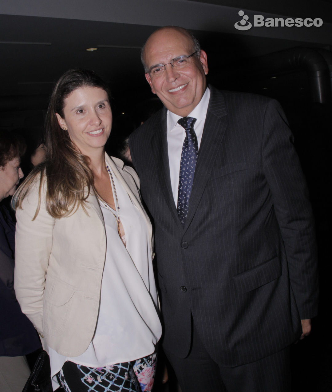 Mario Capoz junto a María Angélica Dávila