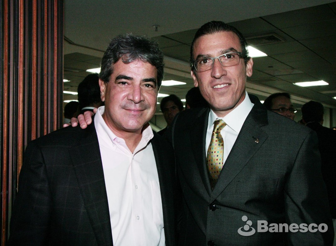 Miguel Ángel Marcano durante el lanzamiento de la tarjeta de crédito ...