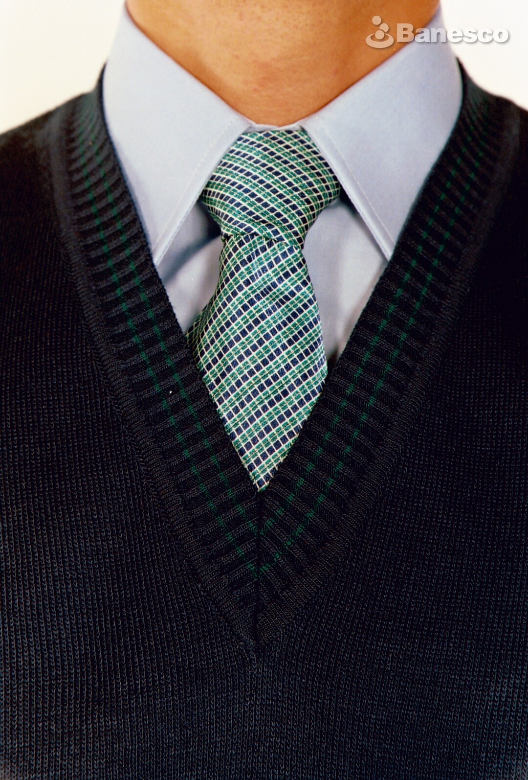 Corbata para Uniforme Casual Red de Agencias. Vista Caballero