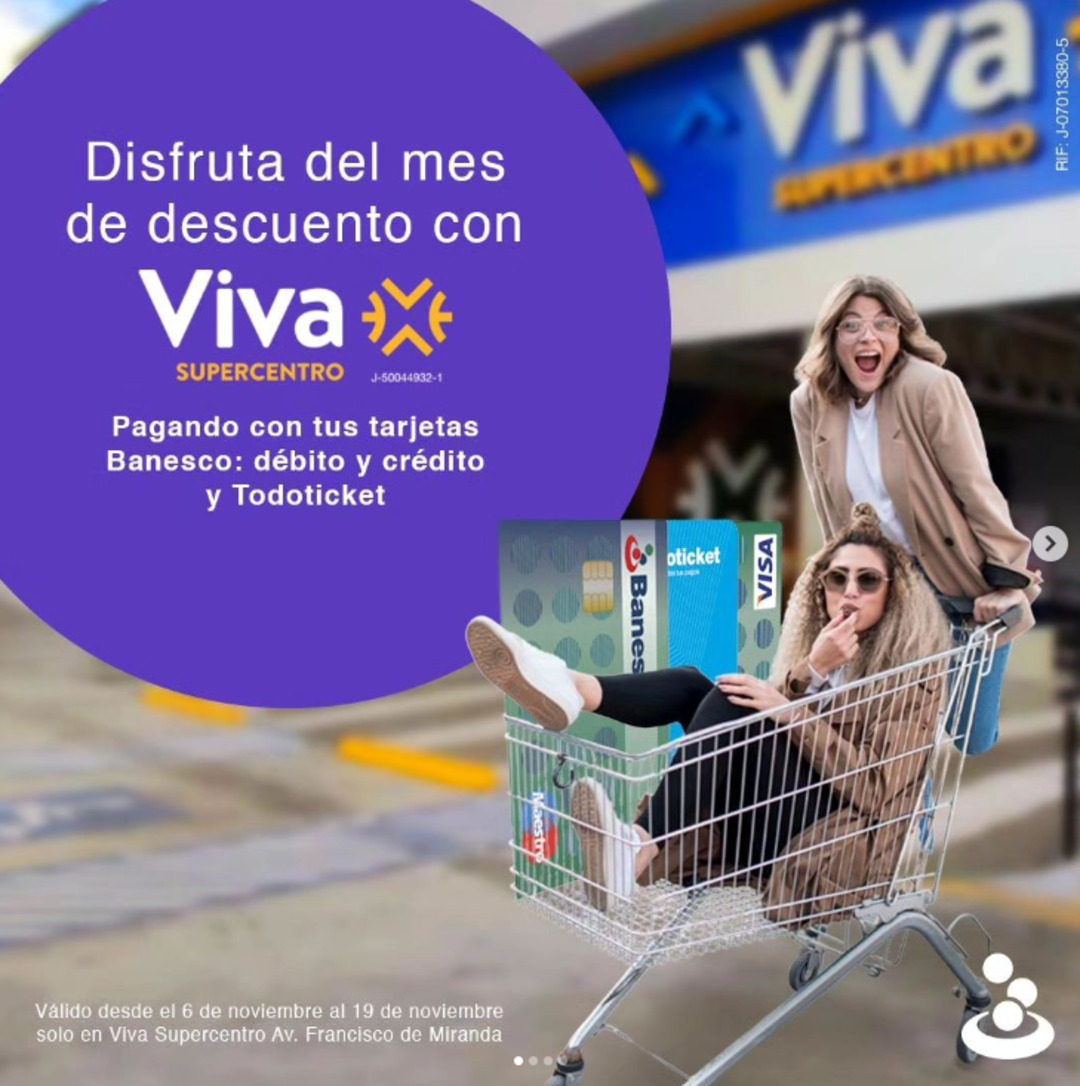 Disfruta el mes de descuento con VIVA