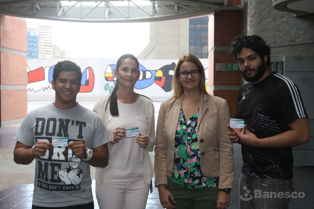 Carlos Pérez, Isabel Arteaga, Consuelo Di Carlo y Leonardo Coutinho