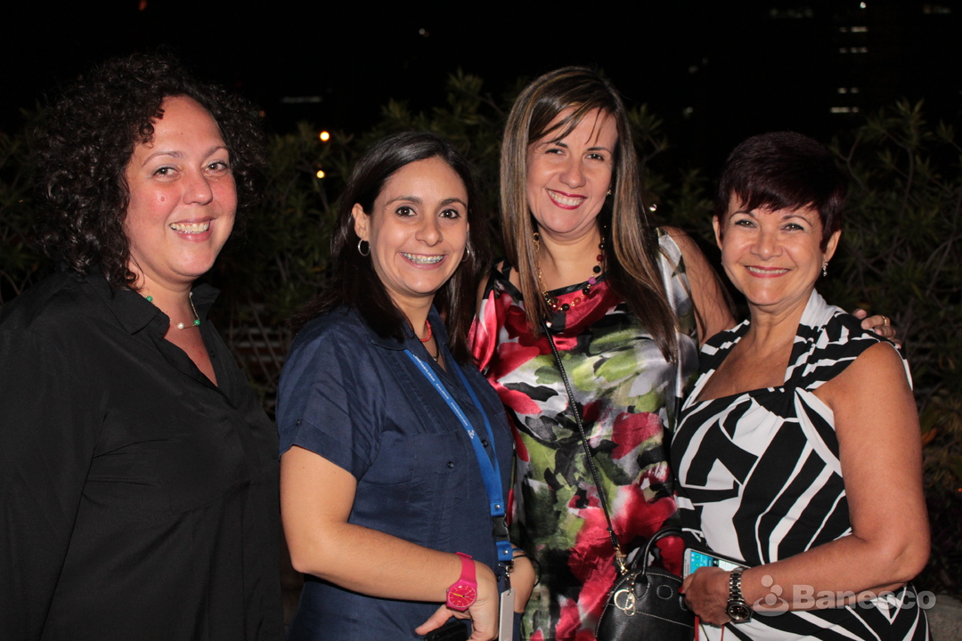 Lorena González, Bertha Vivas, Gisela Aguirre y Norma Trejo
