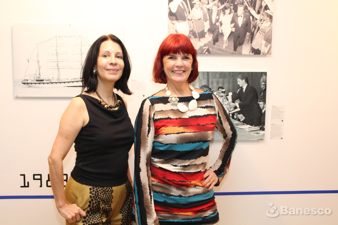 Angela Oraa junto a Gisela Provenzali