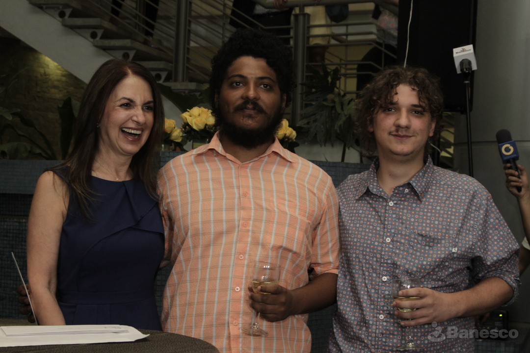 Ruth Auerbach, Raily Yance y Fabio Bonfanti