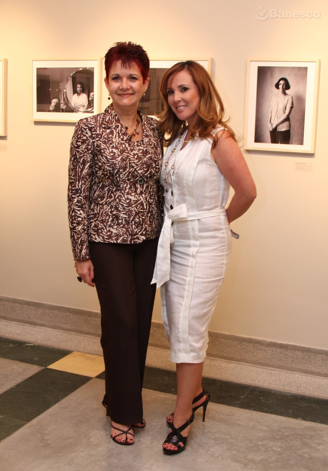 Norma Trejo junto a Katherine Copete