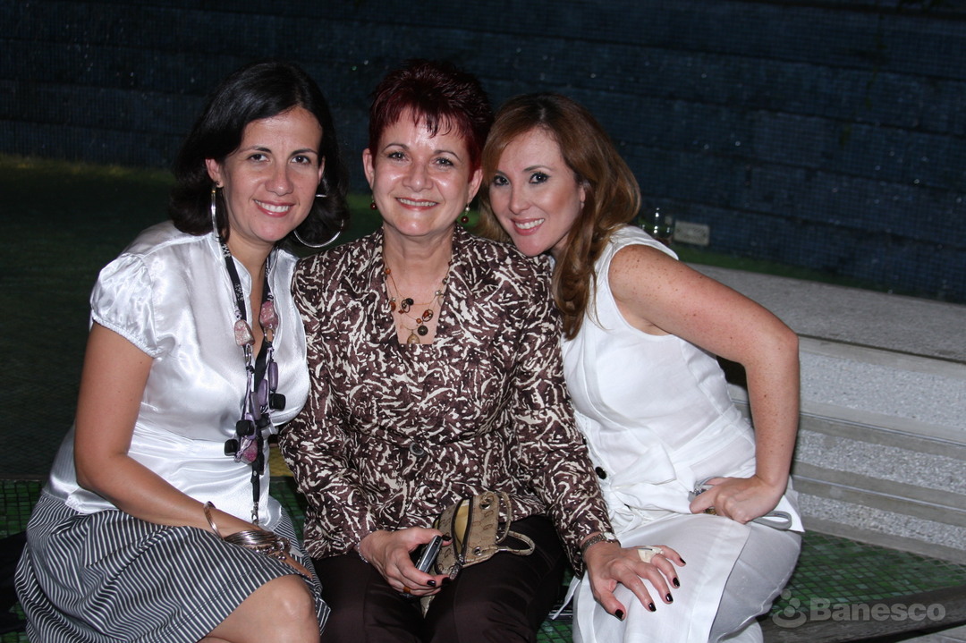 Gisela Aguirre, Norma Trejo y Katherine Copete