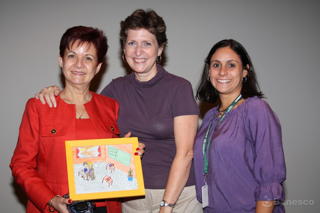 Norma Trejo, Angela Couret y Bertha Vivas