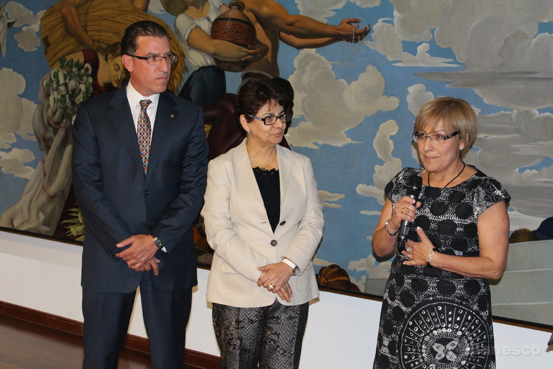 Miguel Ángel Marcano, Luleyma Escalante y Graciela González