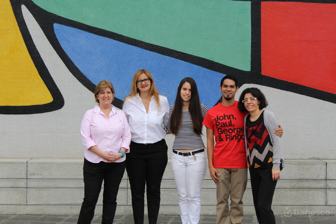 María Martínez, Consuelo Di Carlo, Stephanie Medina y Manuel Lara