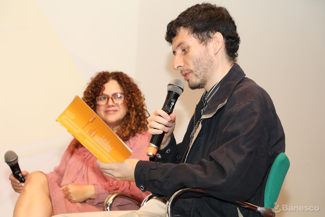 Tibisay Guerra junto a Leonardo Rivas