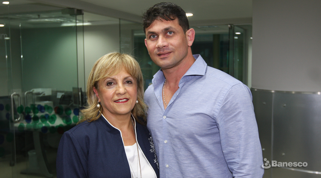 Victoria Sleiman y Orangel Lorant