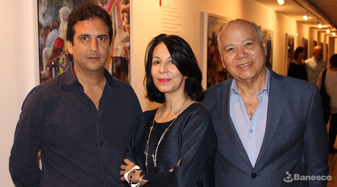 Julio Sequera, Angela Oraa y Víctor Simone