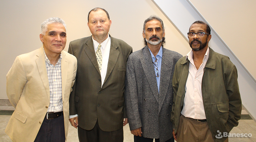 Gustavo Villasmil, José Colmenares, Luis Alberto Bracho y Jonathan Alzuru