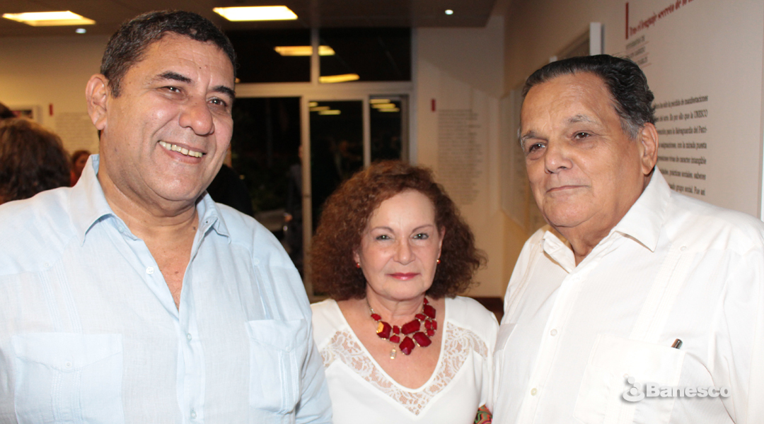José Farías, Fini Otero y Fausto Mazo