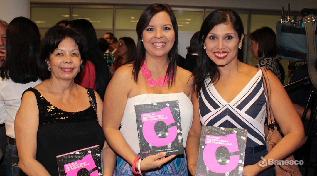 Marianella García, Andreína Flores y Osmary Hernández
