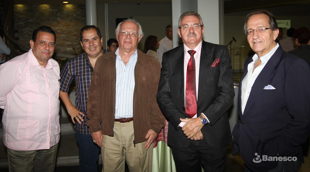 Miguel López, Franco Tognella, José Gregorio Barreto, Oscar Morantes y ...