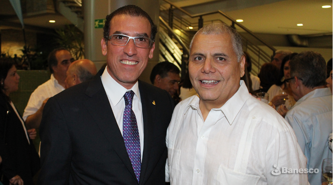 Miguel Ángel Marcano y Henry Cubillan