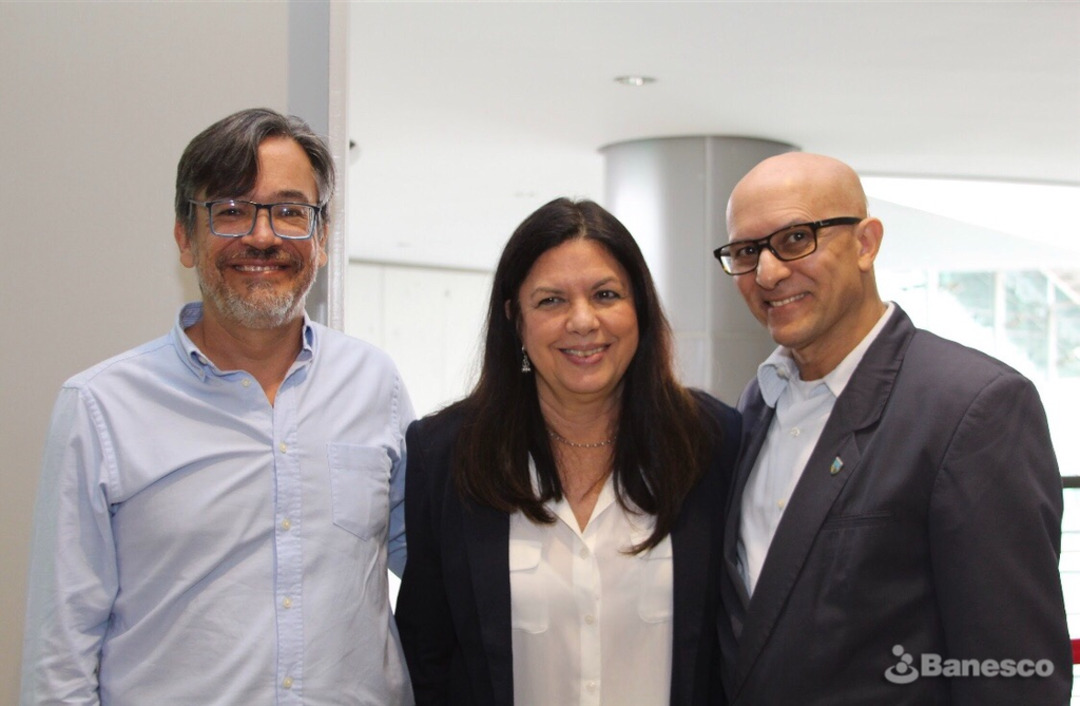 Alonso Dominguez, Inés Quintero y Jaime Bello León