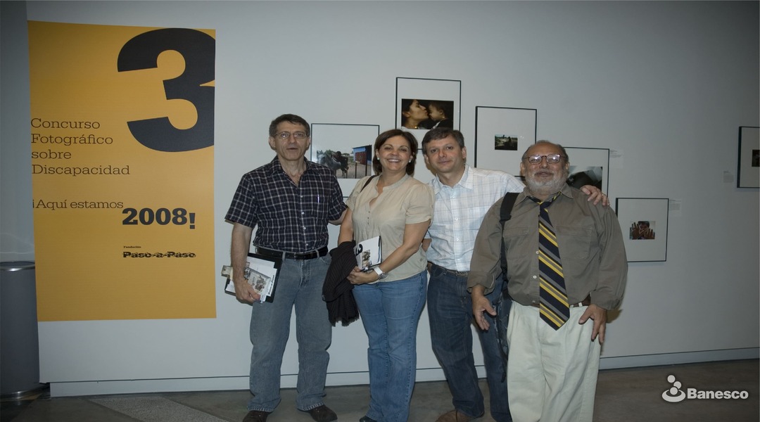 Esther Román y participantes