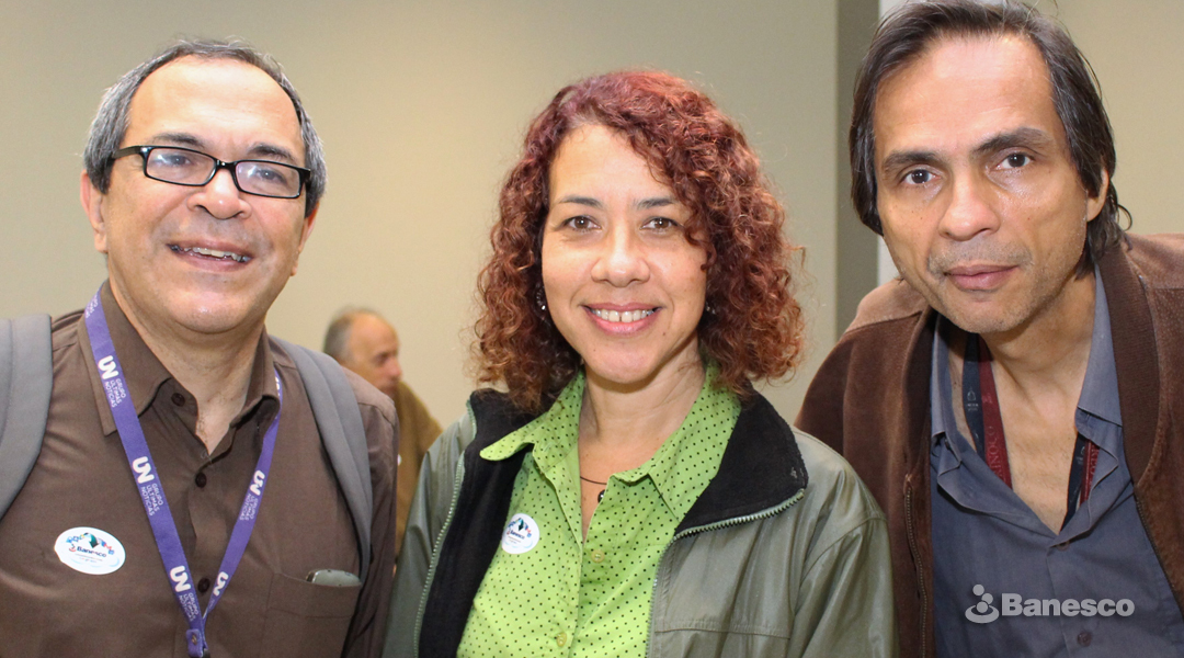 Leonardo Picón, Leticia Butarello y Eduardo Chapellín