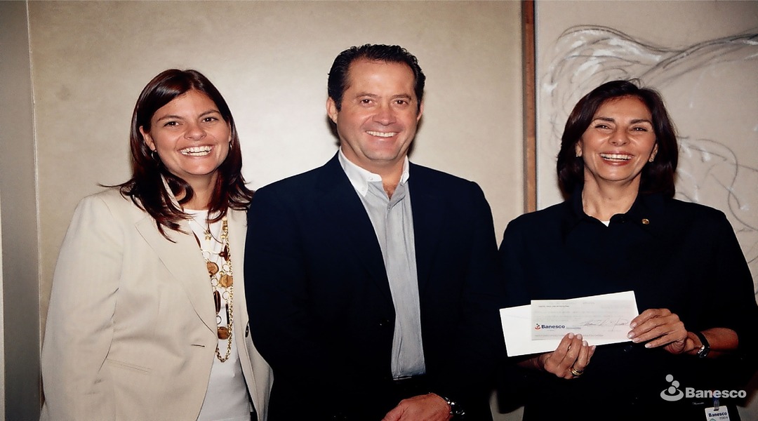 Mishka Capriles de Rodríguez, Juan Carlos Escotet y Maria Kyra Machado ...