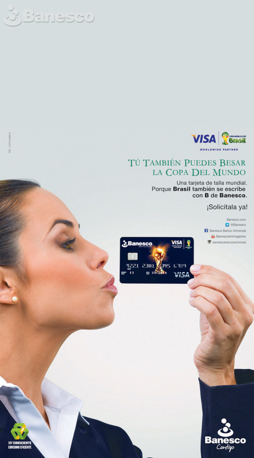 Campaña Tarjeta de Crédito Visa Copa Mundial FIFA